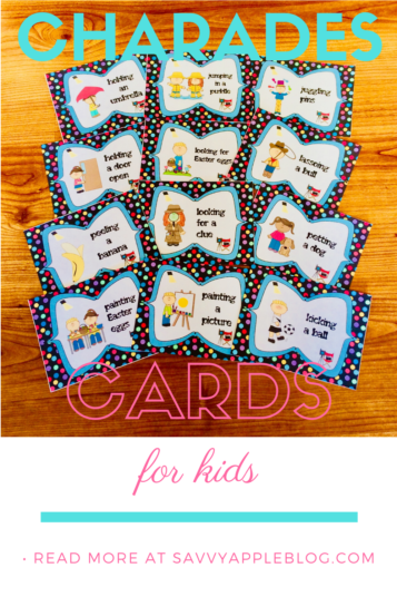 Charades for Kids Ideas: Charades in the Classroom – Savvy Apple