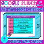 Addition and Subtraction Word Problems 1st Grade Google Slides Distance ...