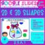 2D Shape and 3D Shape Attributes 2nd Grade Math Google Slides Distance ...
