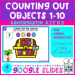 Counting Out Objects to 10 – Google Slides Kindergarten Math Distance ...
