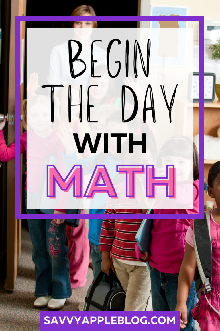A Day in the Life of a Math-Minded Teacher – Savvy Apple